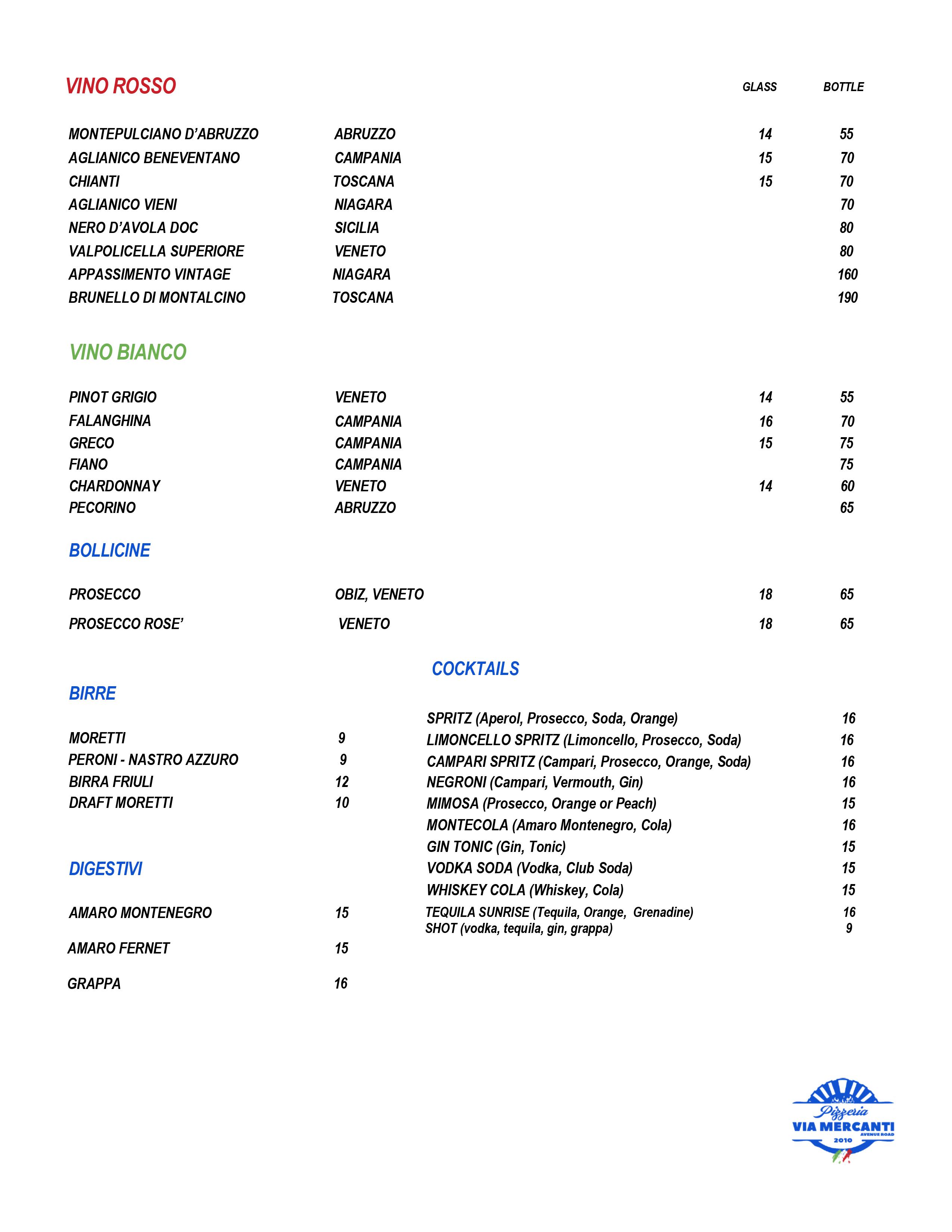 our meNu – Via Mercanti Avenue